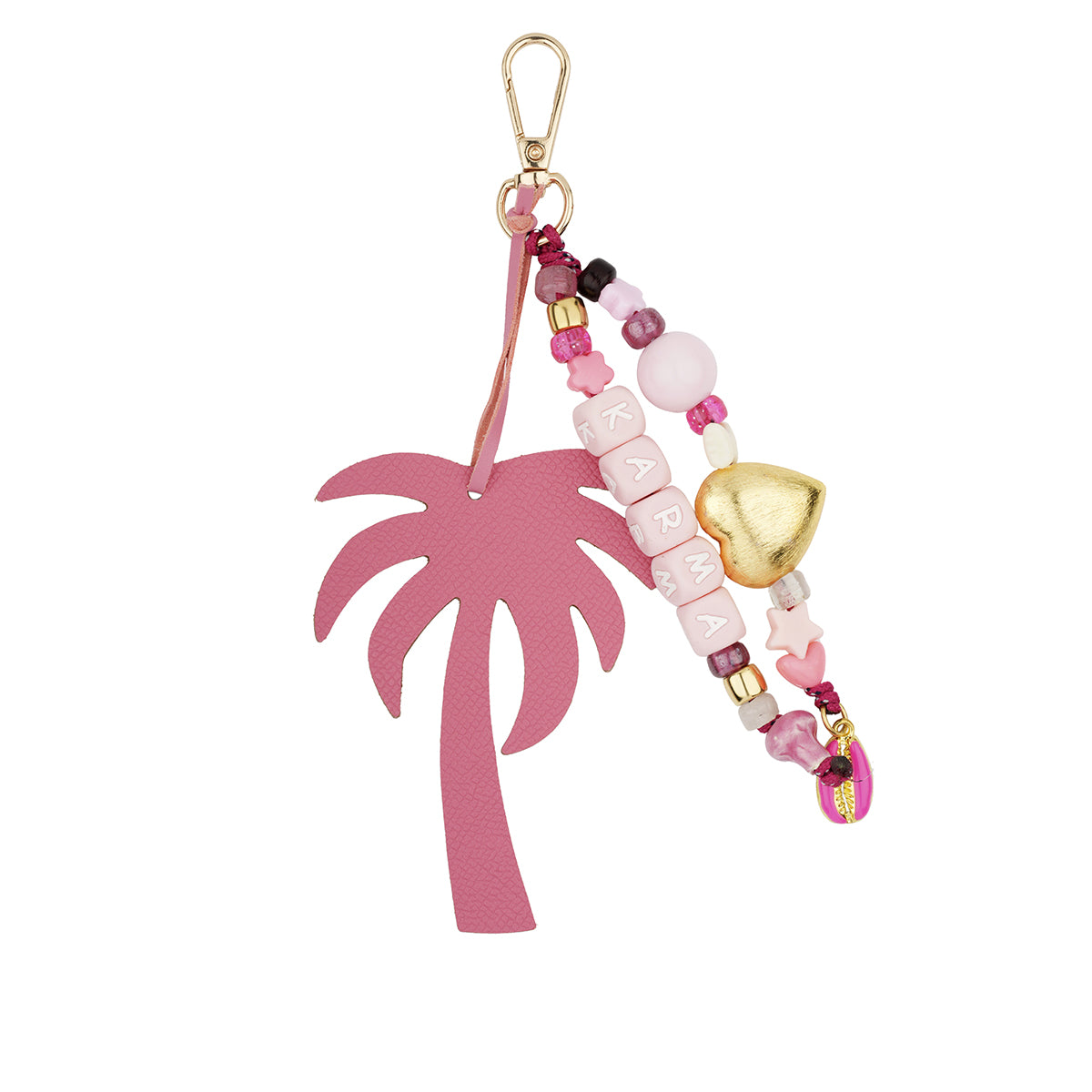 Bijou de Sac Palmier rose / Karma – HYPSO Paris